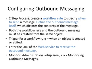 SFDC Outbound Integrations | PPT