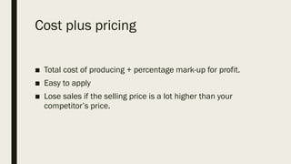 Chapter 13 part 1. its ppt about marketing mix | PPTX