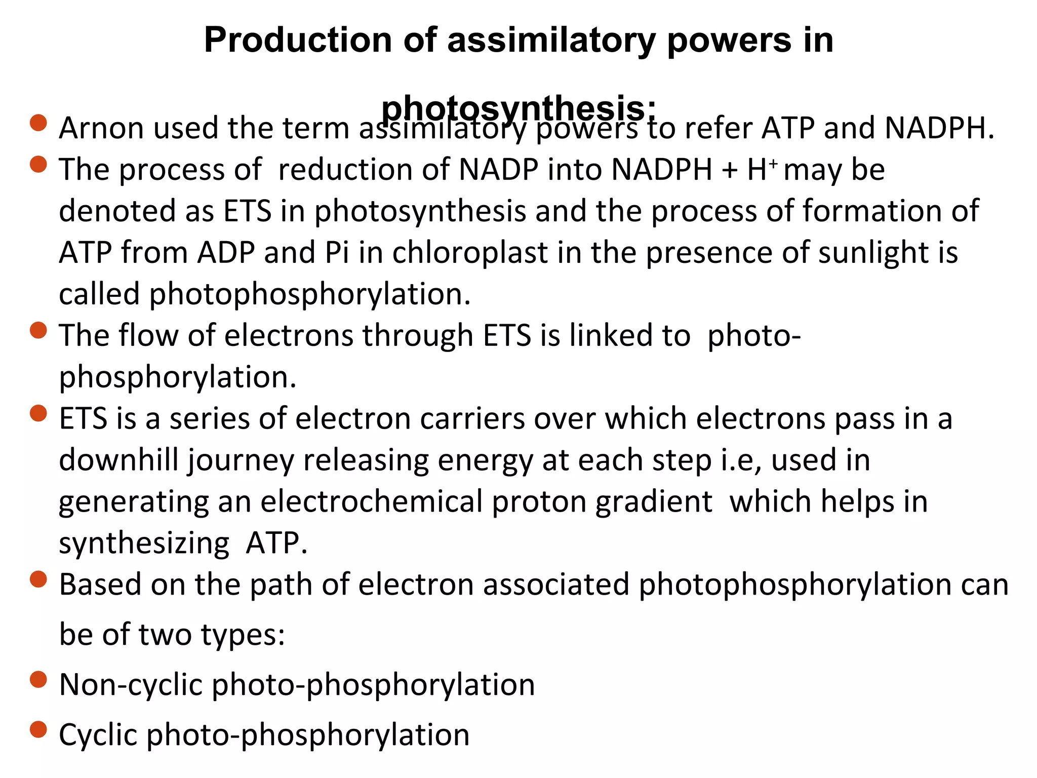 Chapter 13 photosynthesis in higher plants | PPT