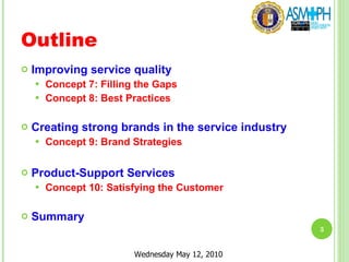 Designing and Managing Services | PPT