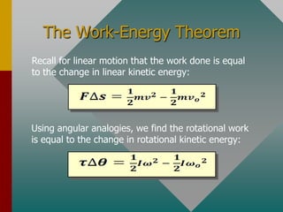 Chapter13 rigid body rotation | PPTX