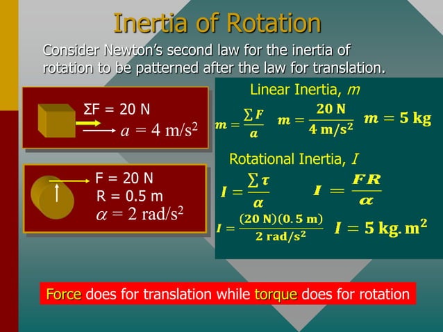 Chapter13 rigid body rotation | PPTX