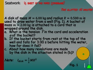 Chapter13 rigid body rotation | PPTX