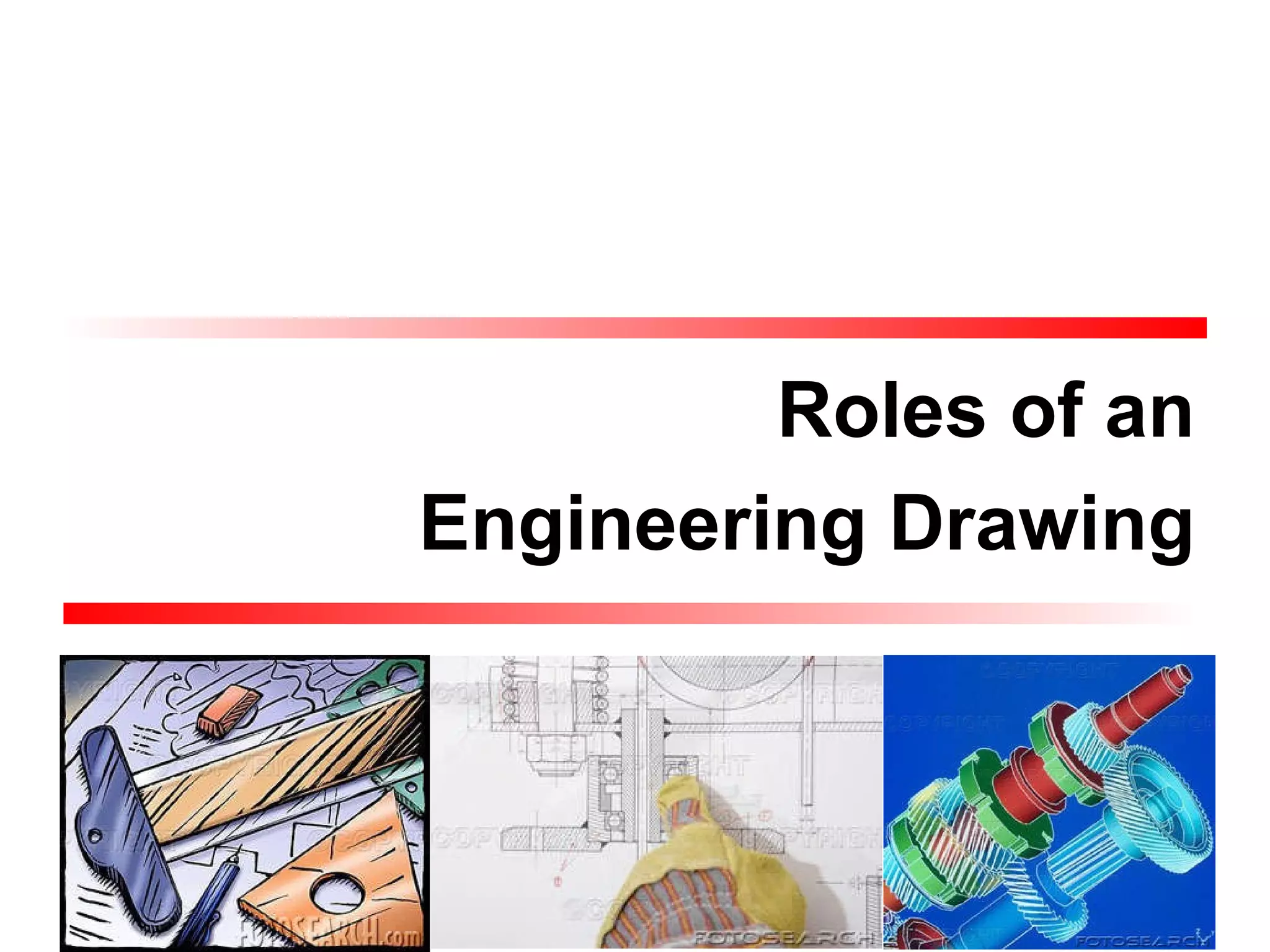 Engineering Drawing: Chapter 13 roles of engineering drawing | PPT