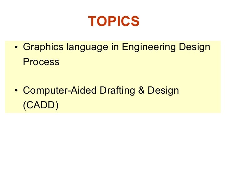 Engineering Drawing: Chapter 13 roles of engineering drawing