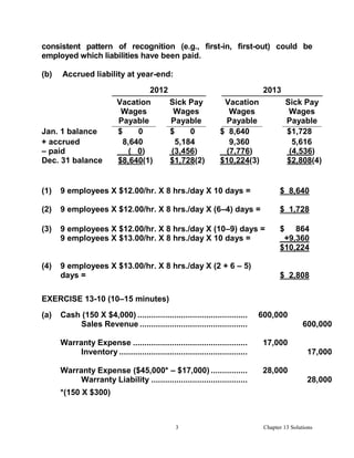 Chapter 13 solutions | PDF