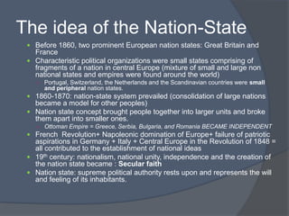 Chapter 13 the consolidation of the large nation states | PPTX ...