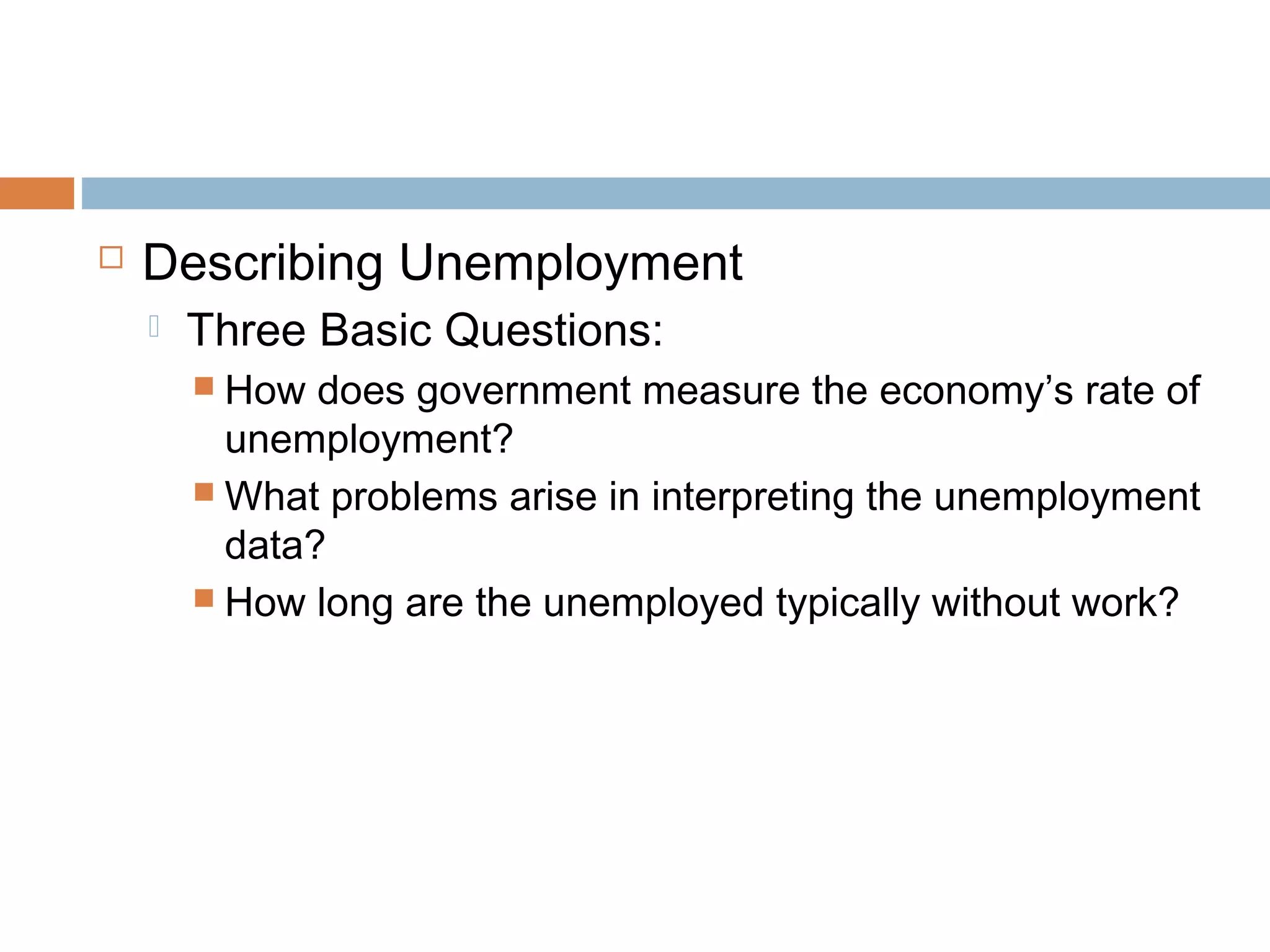 Chapter 13 unemployment | PPT