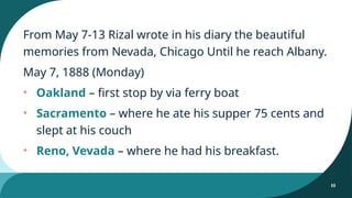 CHAPTER 13 US.pptx Rizal visit the united states of america | PPTX