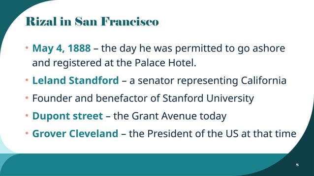 CHAPTER 13 US.pptx Rizal visit the united states of america | PPTX ...