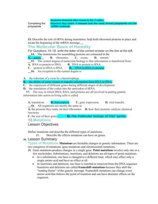 Chapter13 worksheets | DOCX