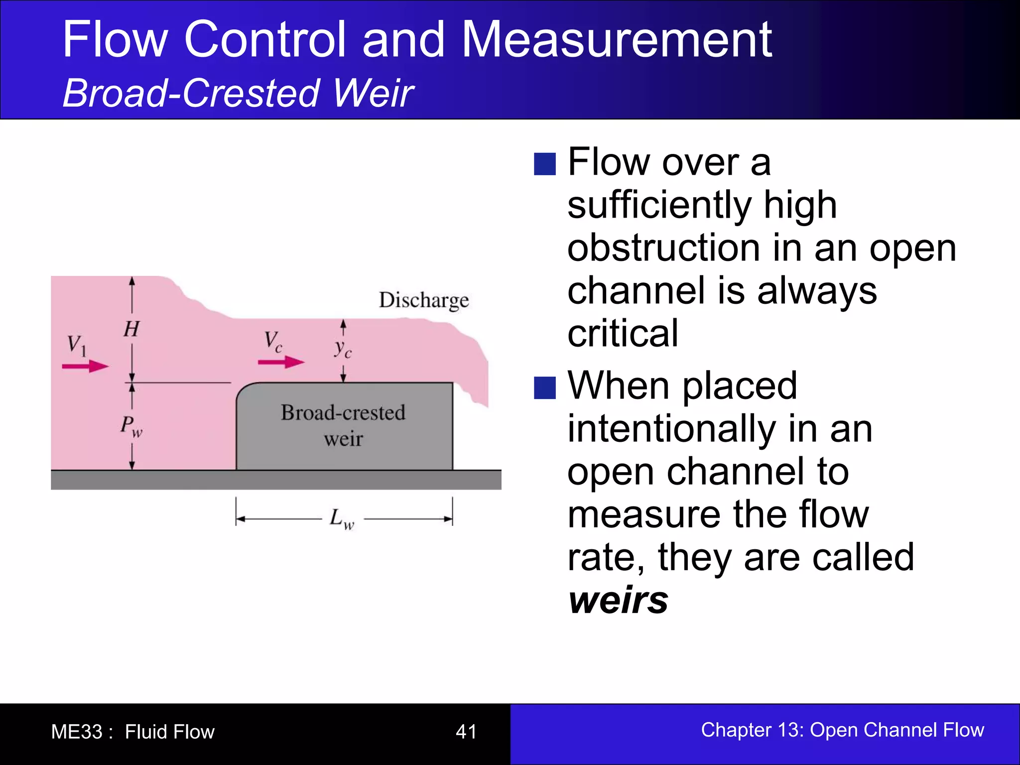 open channel flow | PPT