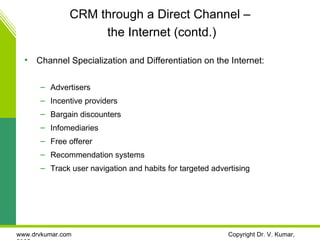 Chapter 14: Impact of CRM on Marketing Channels | PPT