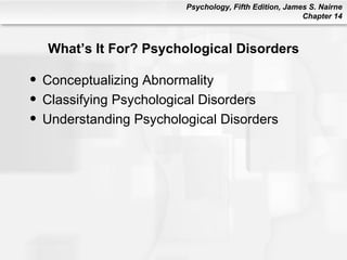 Pscyhology 101: Chapter14 | PPT