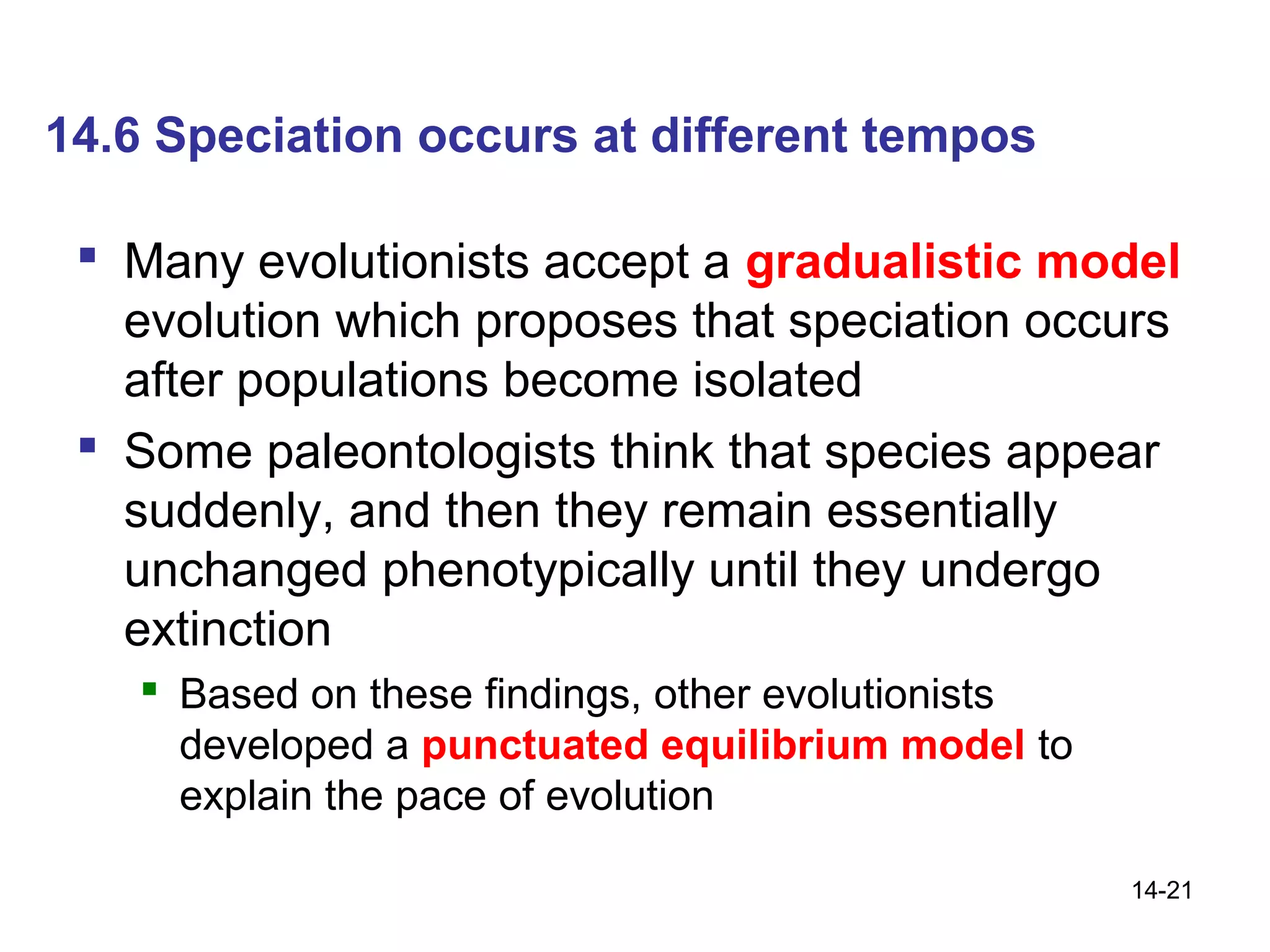 Bio 100 Chapter 14 | PPT