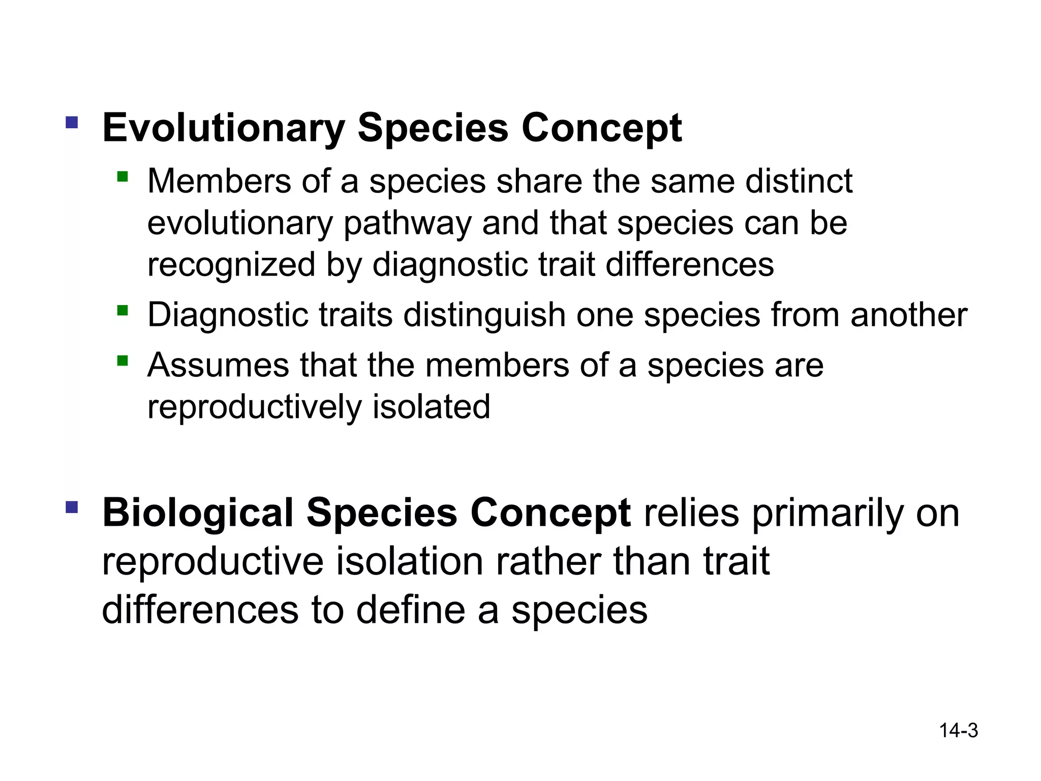 Bio 100 Chapter 14 | PPT