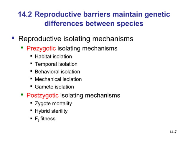 Bio 100 Chapter 14 | PPT