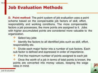 Job evaluation | PPT
