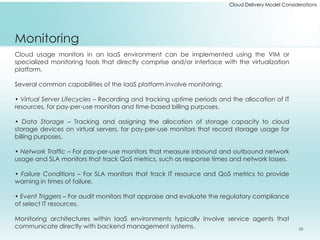 Cloud Delivery Model Considerations | PPTX