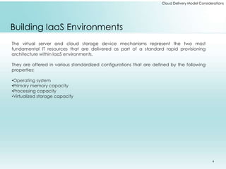 Cloud Delivery Model Considerations | PPTX