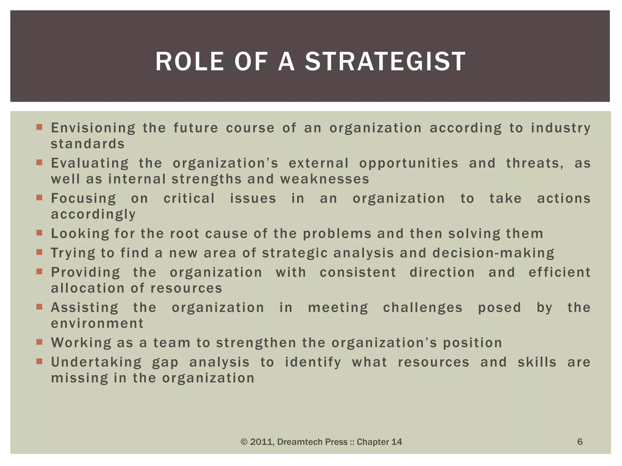 Chapter 14 management strategies in an organization | PPSX | Business ...