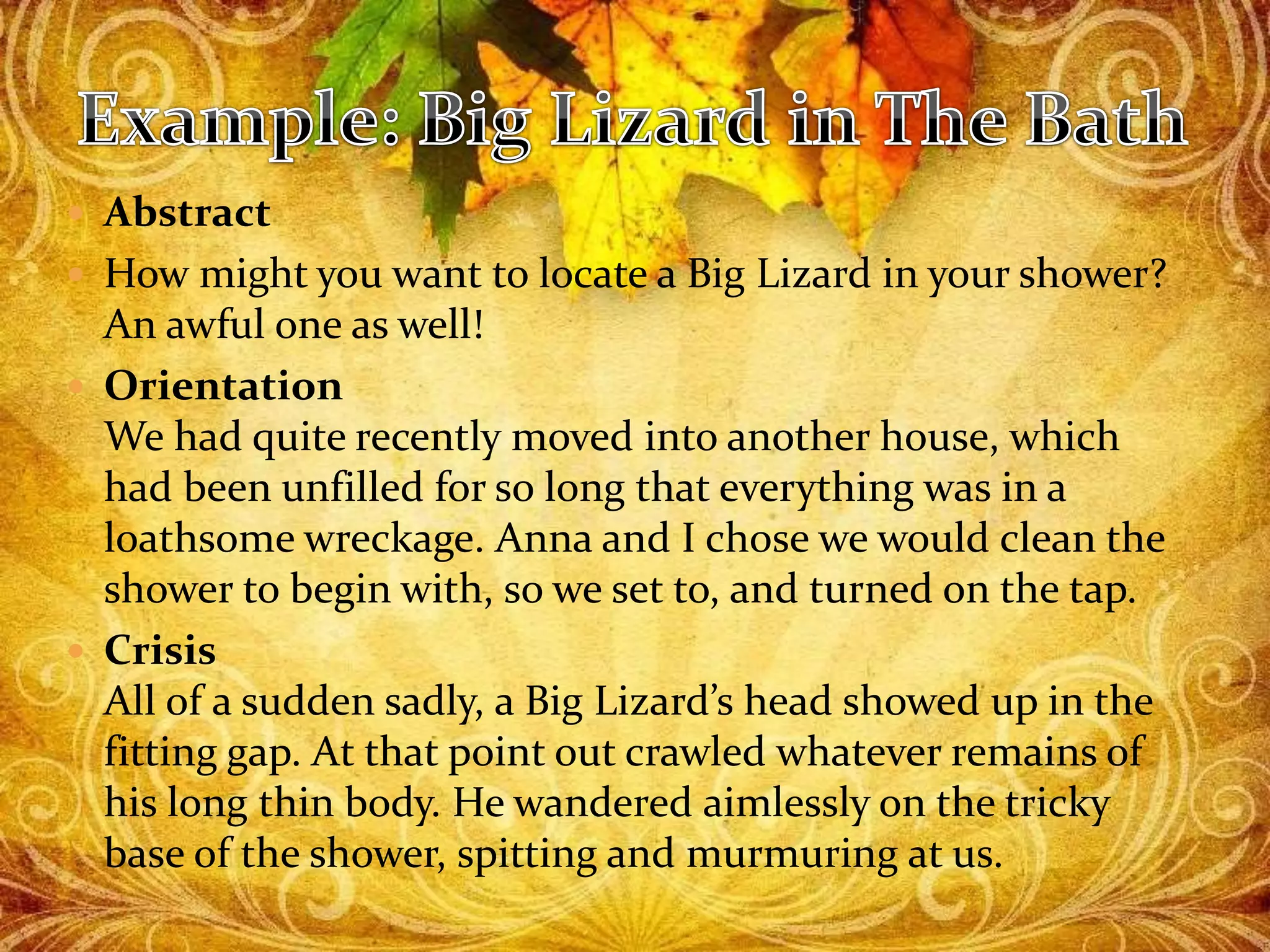 Chapter 14 Anecdote text | PPTX | Humor and Satire | Pop Culture