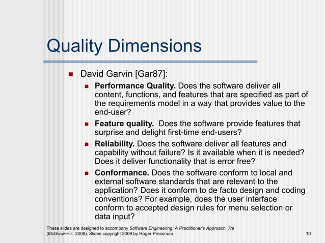 Effective Software Process The Software Quality Dilemma | PPT ...