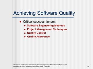 Effective Software Process The Software Quality Dilemma | PPT