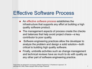 Effective Software Process The Software Quality Dilemma | PPT