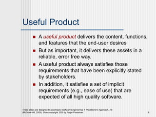 Effective Software Process The Software Quality Dilemma | PPT