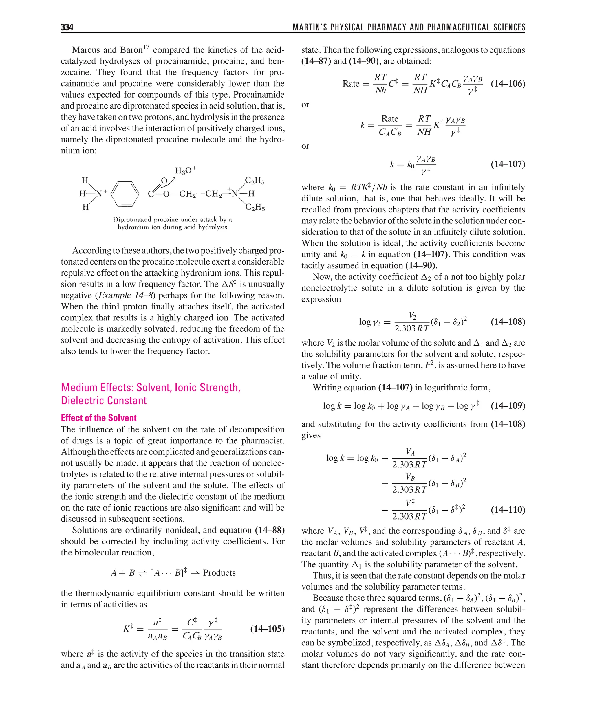 Chapter14-chemical kinetics and stability | PDF