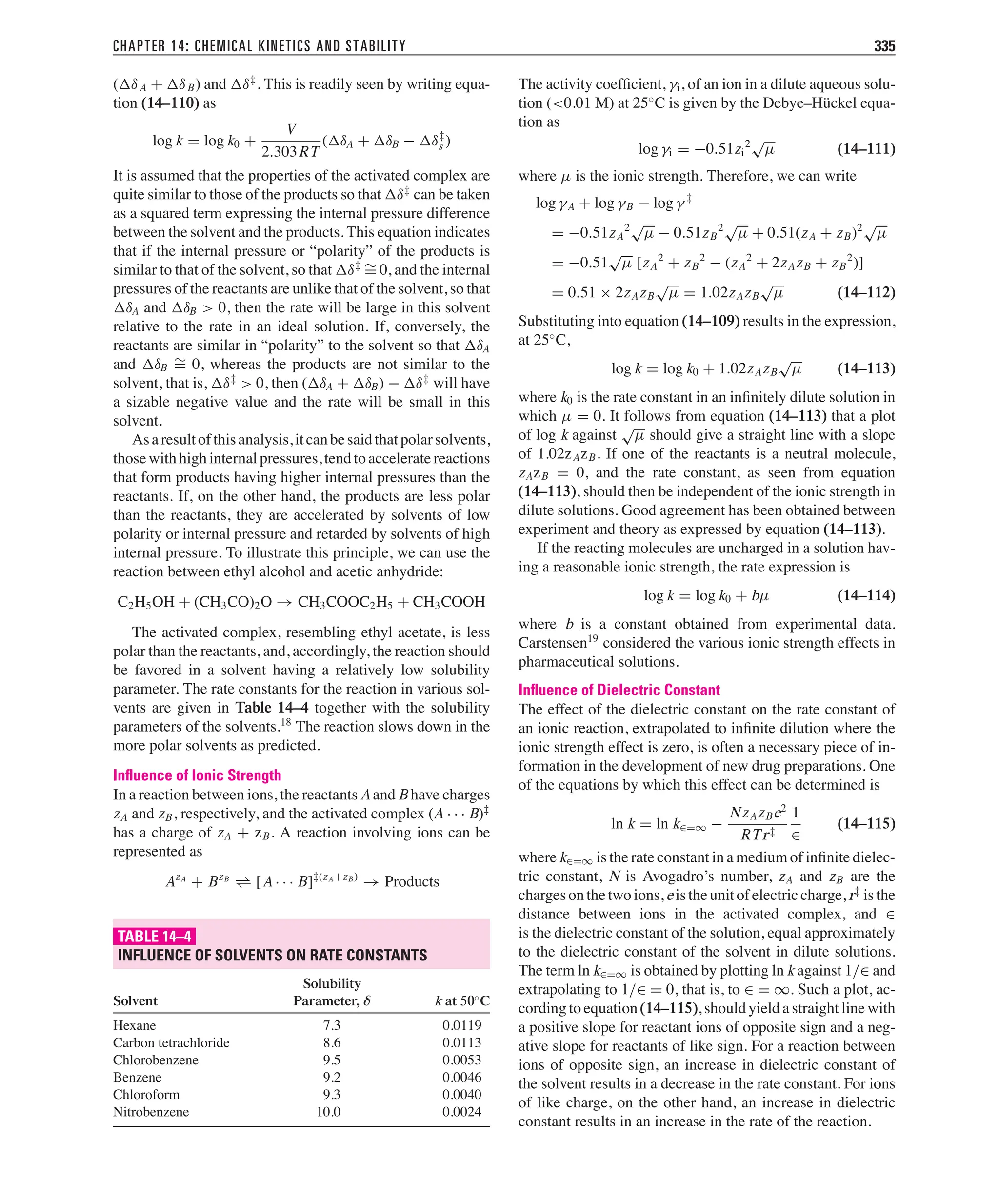 Chapter14-chemical kinetics and stability | PDF