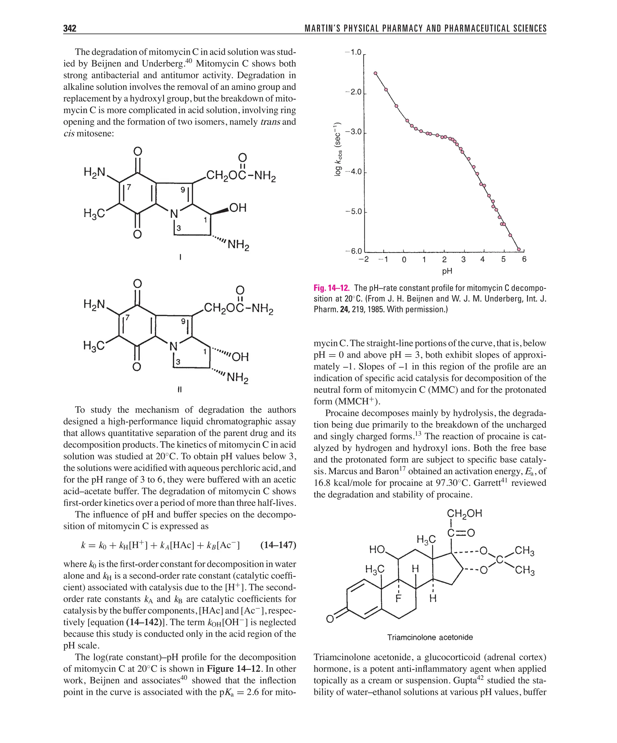 Chapter14-chemical kinetics and stability | PDF