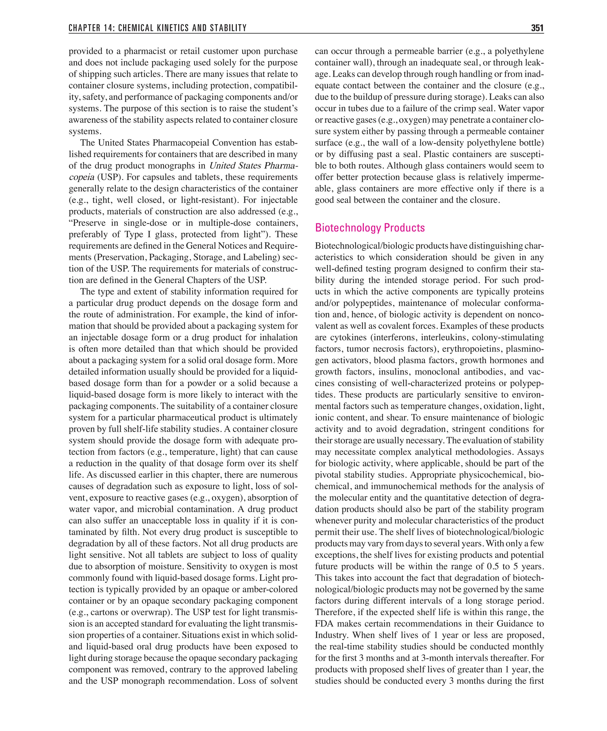 Chapter14-chemical kinetics and stability | PDF