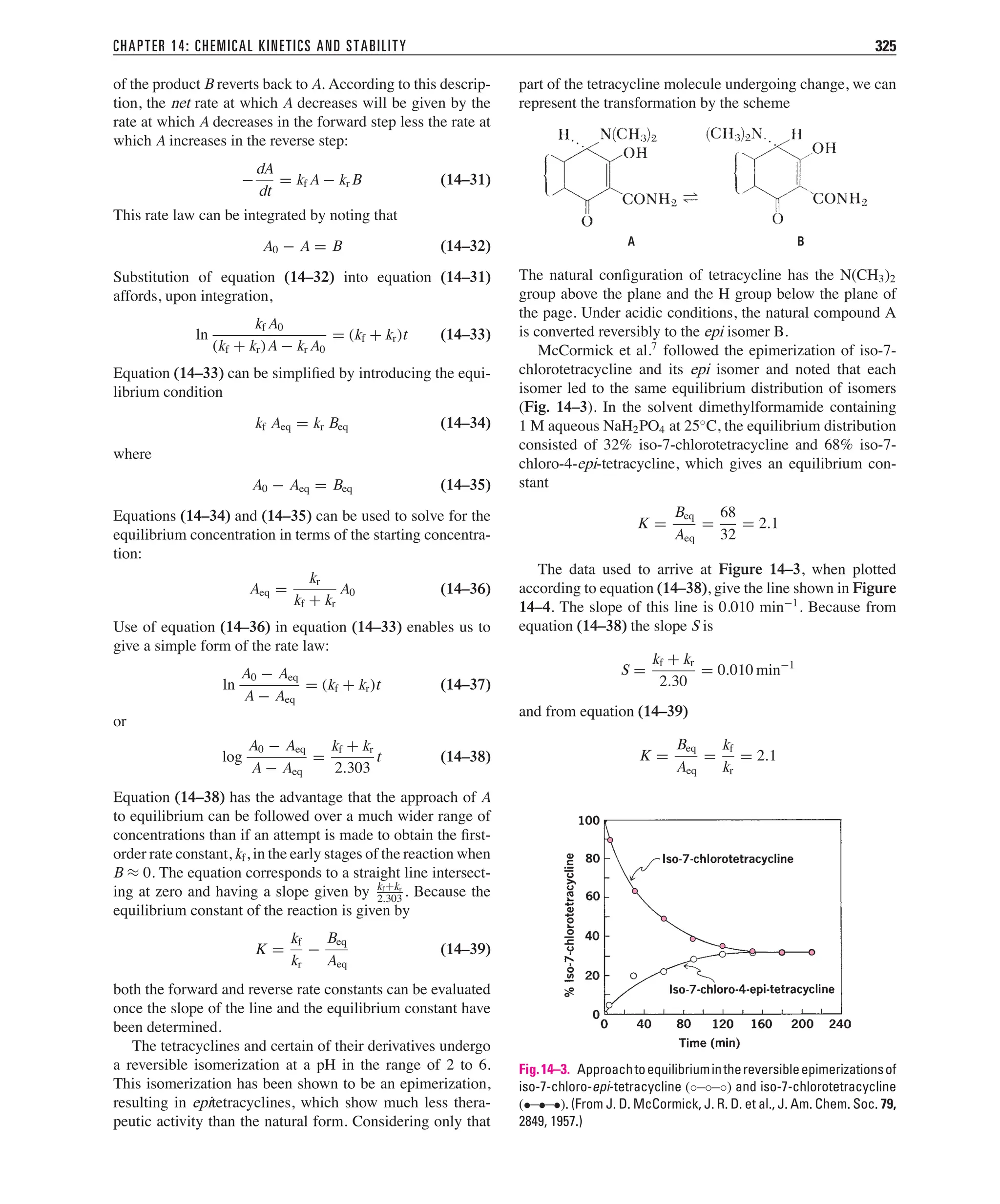 Chapter14-chemical kinetics and stability | PDF