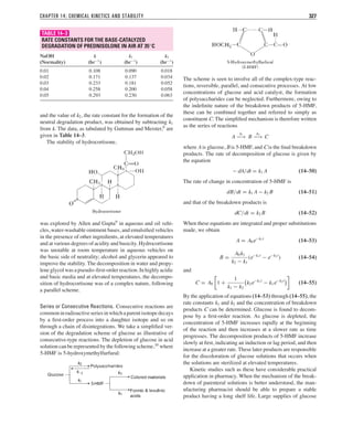Chapter14-chemical kinetics and stability | PDF