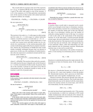 Chapter14-chemical kinetics and stability | PDF