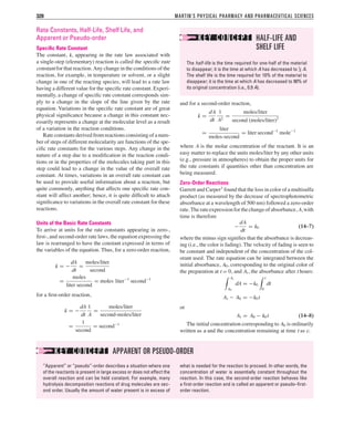 Chapter14-chemical kinetics and stability | PDF