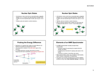 Chemical Analysis to Spectroscopy and NMR | PDF