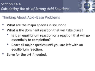 Acids and Bases presentation for A level students | PPTX