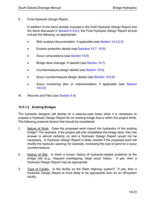 Chapter 14 bridge hydraulics | PDF