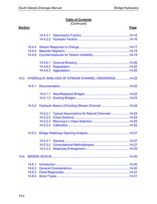 Chapter 14 bridge hydraulics | PDF