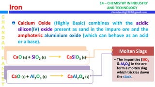 Chapter 14 - chemistry in industry and technology (sample) | PPT
