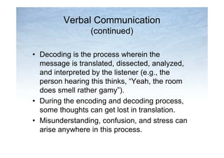 Chapter14 communication skills | PDF