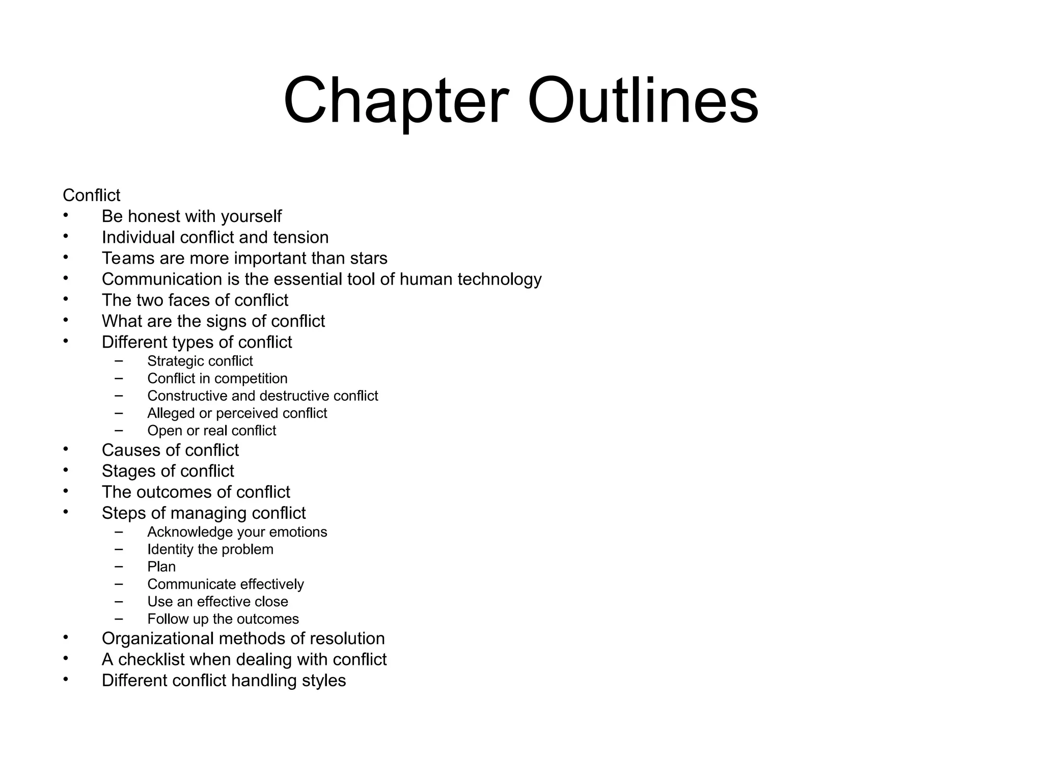 Chapter 14 - Conflict, negotiation and assertiveness.ppt