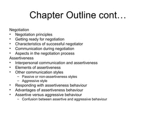 Chapter 14 - Conflict, negotiation and assertiveness.ppt