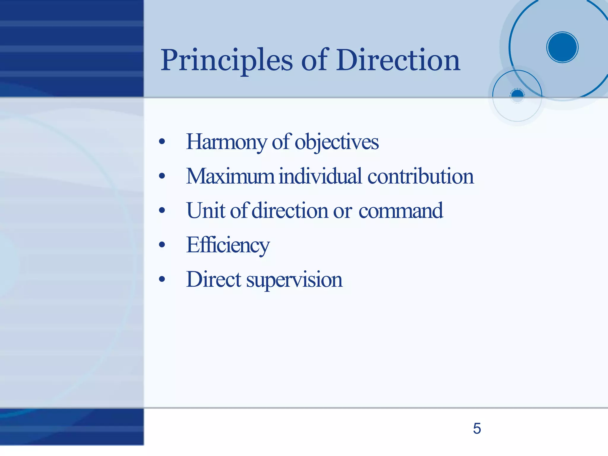 Directing in Management - Principles and Techniques | PPTX