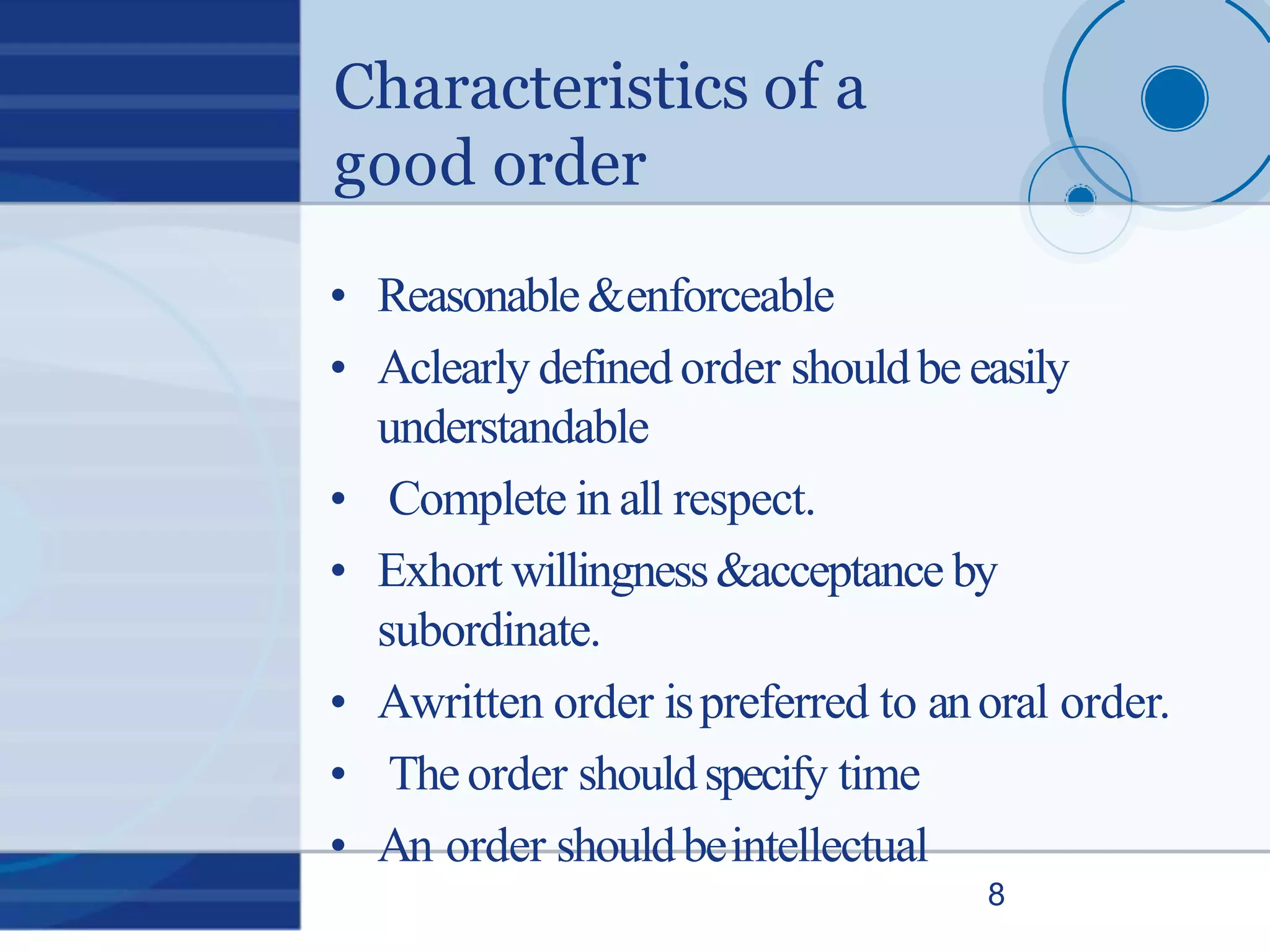 Directing in Management - Principles and Techniques | PPTX