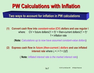 Chapter 14 effects of inflation | PPT