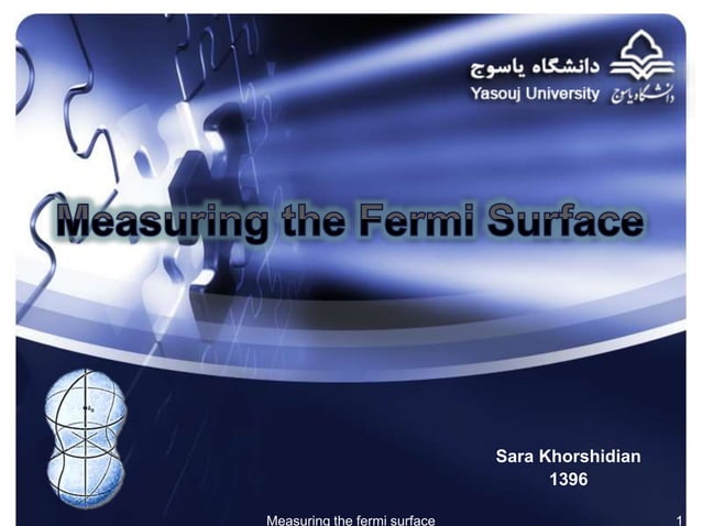 Measuring the Fermi Surface | PPSX | Classical Music | Music